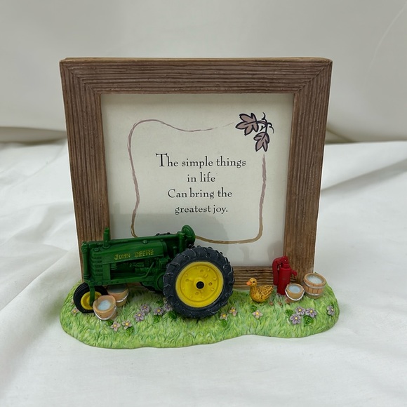 John Deere | Accents | John Deere Enesco 3d Resin Picture Photo Frame ...